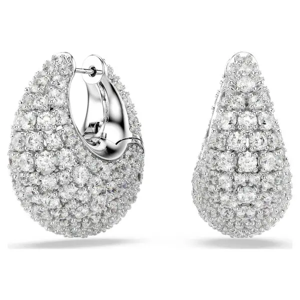 SWAROVSKI Sublima Dangle Earrings - White