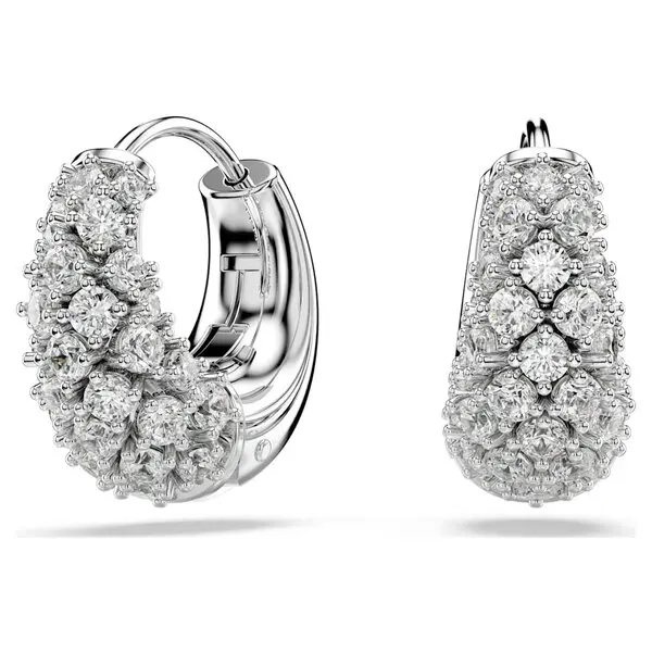SWAROVSKI Sublima Dangle Earrings - White