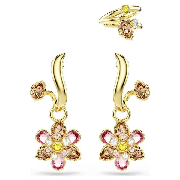 SWAROVSKI Idyllia Earring Set - Pink