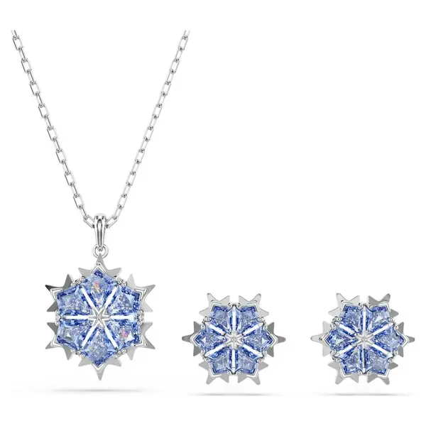 SWAROVSKI Pendant And Earring Set - Blue