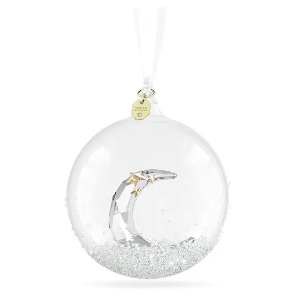 SWAROVSKI Annual Edition Ball Ornament 2025 - White