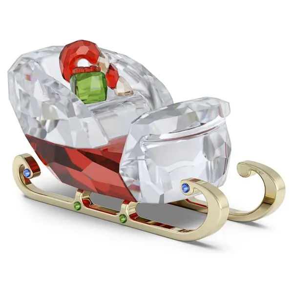 SWAROVSKI Holiday Cheers Sleigh - Red