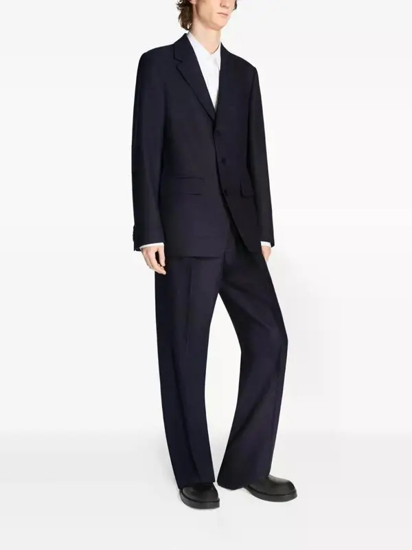Dries Van Noten Single-breast Wool Suit