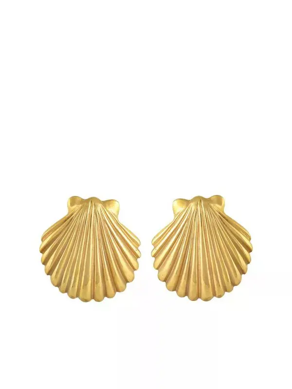 Mayol Shell Earrings - Gold