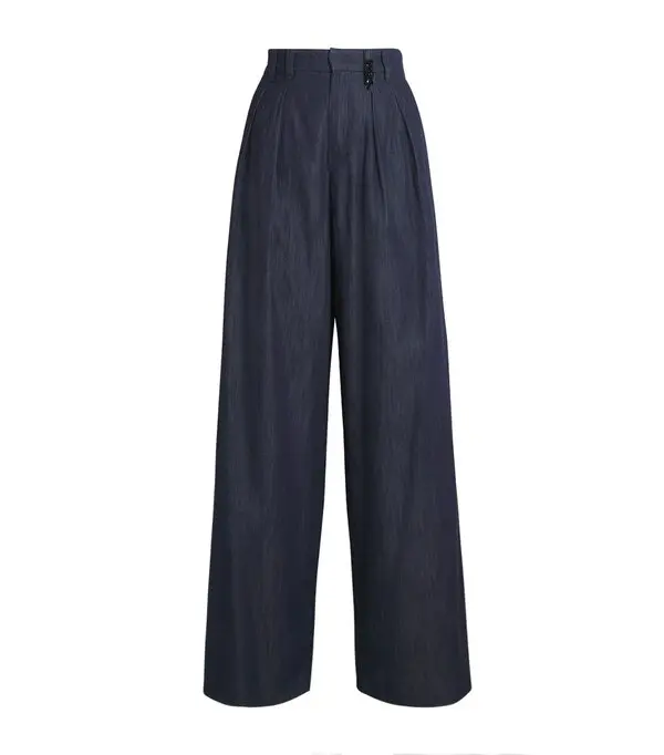 Max Mara Denim Trousers