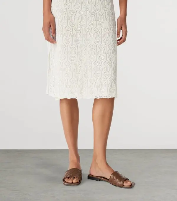 Bottega Veneta Leather Parco Mules