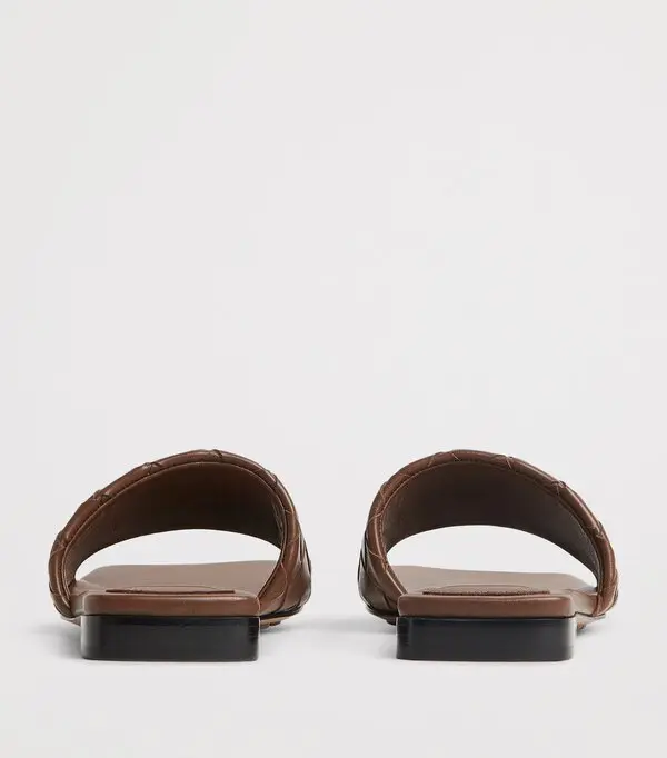 Bottega Veneta Leather Parco Mules