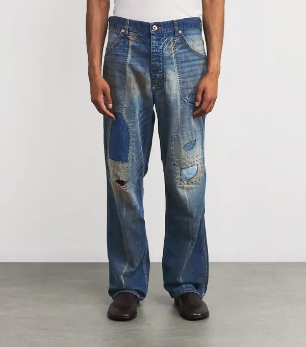 GALLERY DEPT. Straight Bare Knuckle Jeans