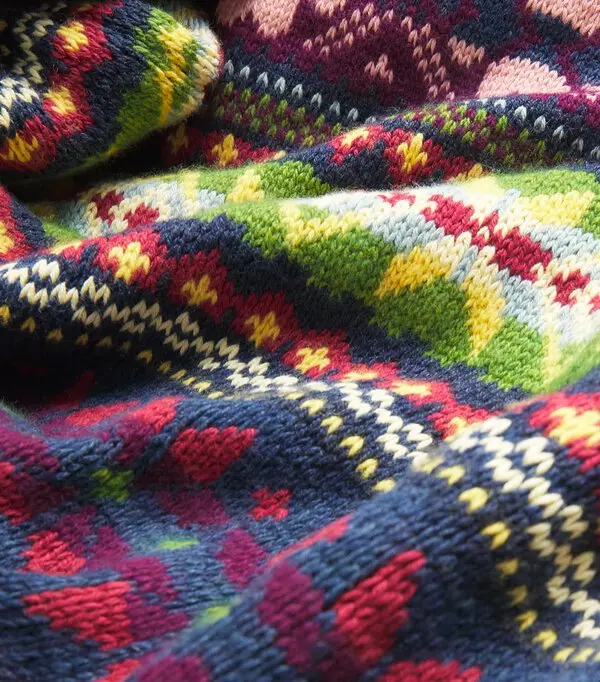Polo Ralph Lauren Cotton-wool-linen Aztec Sweater