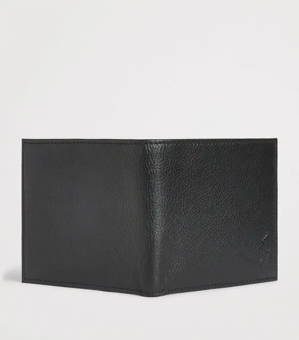 Polo Ralph Lauren Leather Polo Pony Wallet - Black