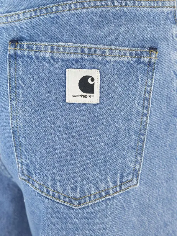 Carhartt Work In Progress Wide Leg Jeans - Blue 1