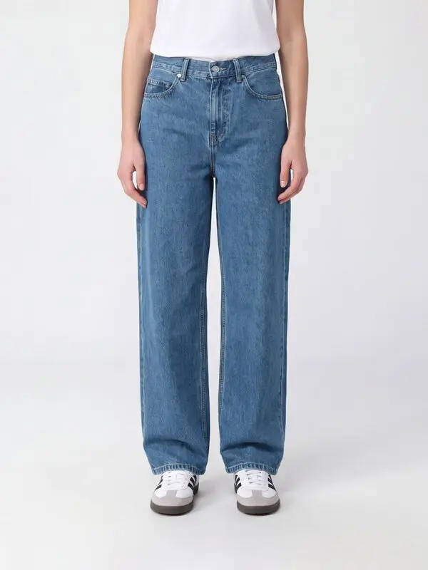 Carhartt Work In Progress Wide Leg Jeans - Blue