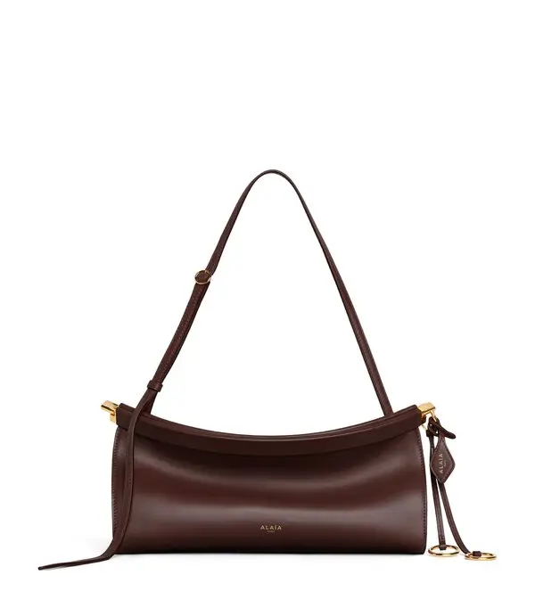 Alaïa Medium Le Click East West Shoulder Bag - Brown
