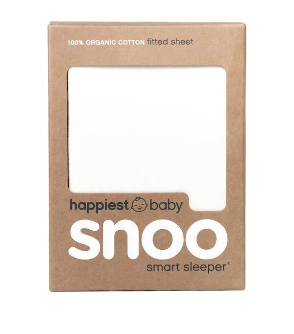 HAPPIEST BABY Snoo Baby Cot Fitted Sheet - Ivory