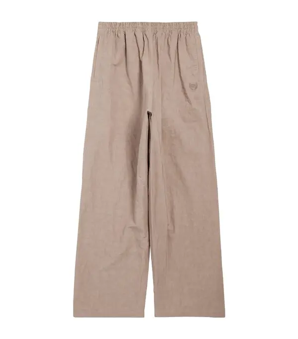 Balenciaga Cotton-blend Baggy Trousers