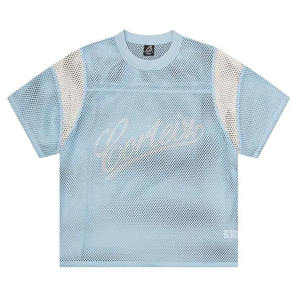 Corteiz Open Mesh Panel Jersey - Blue | Editorialist