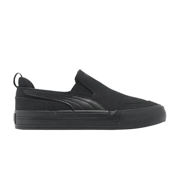 PUMA Court Classic Vulc Slip On Sneakers - Black