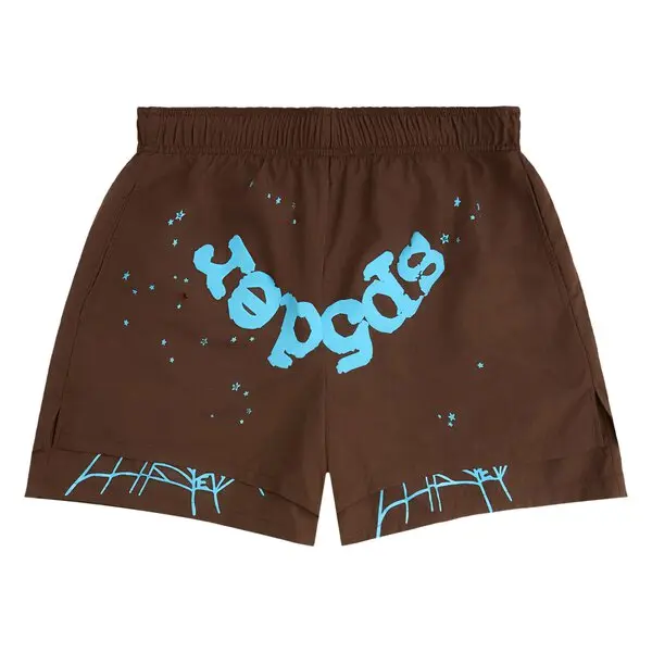 SP5DER Og Web Double Layer Short - Brown