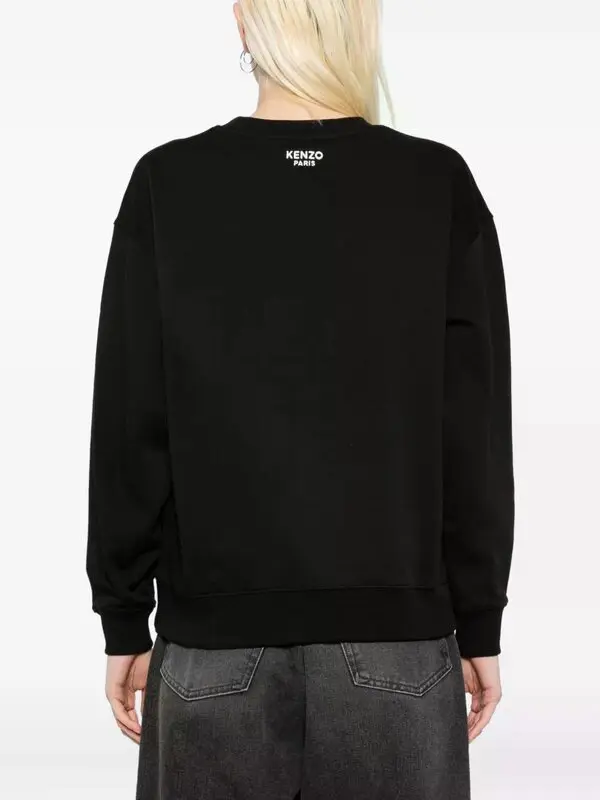 Kenzo Boke Flower Embroidered Sweatshirt