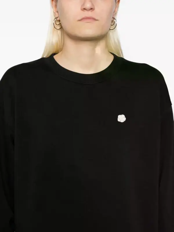 Kenzo Boke Flower Embroidered Sweatshirt
