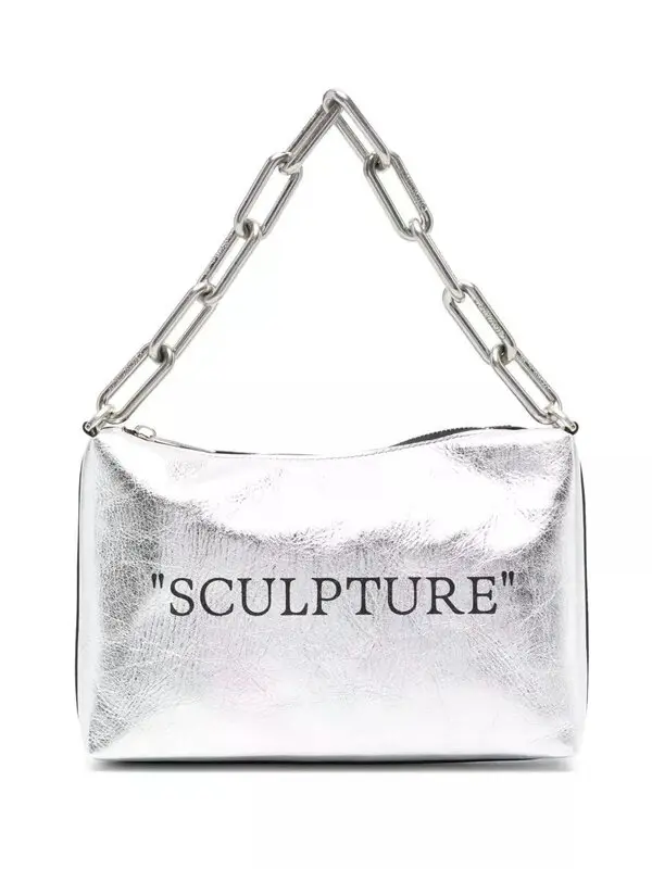 Off-White Leather Shoulder Bag
