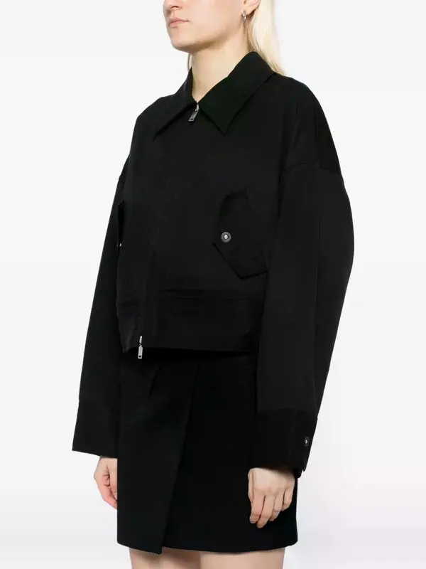 3.1 Phillip Lim Cropped Jacket With Two-way Zip-fastening