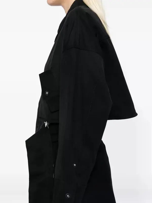 3.1 Phillip Lim Cropped Jacket With Two-way Zip-fastening