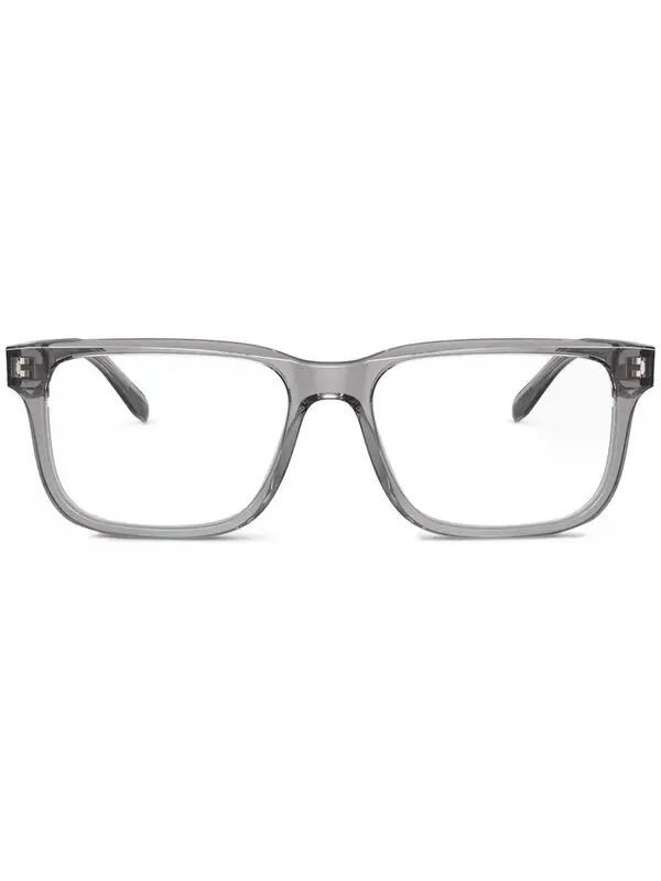 Emporio Armani Square-frame Glasses - Grey
