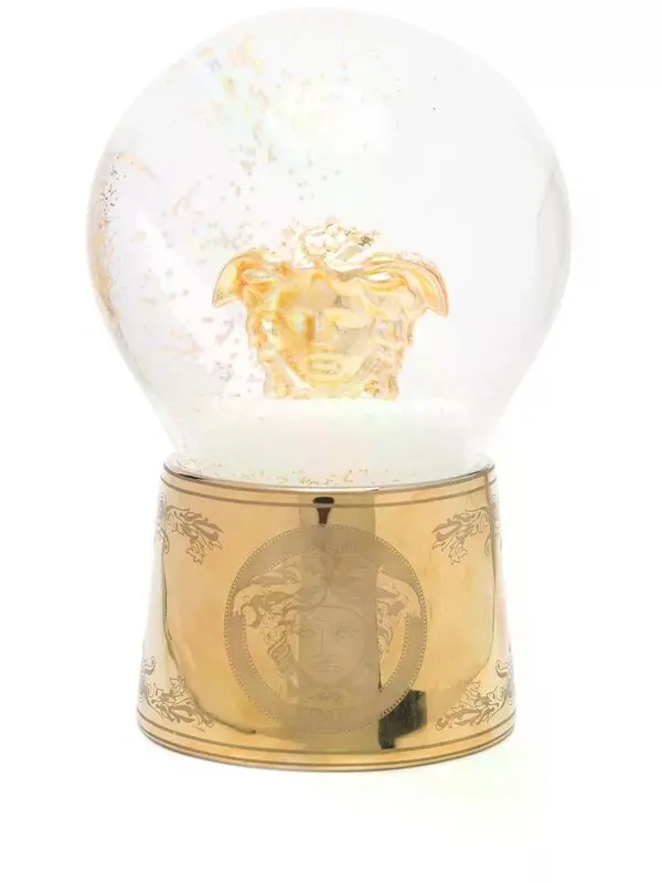 Versace Medusa Snow Globe