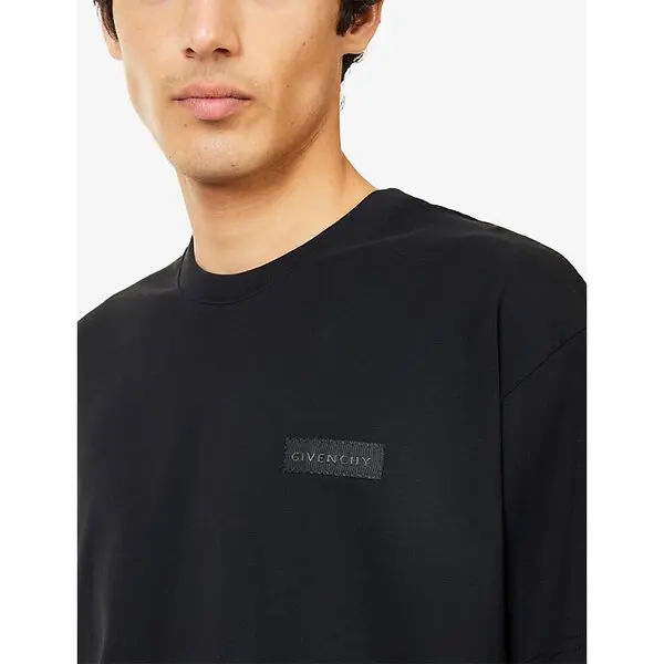 Givenchy Regular-fit Brand-patch Cotton-jersey T-shirt