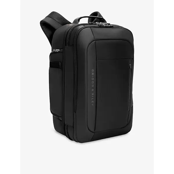 Briggs & Riley Zdx Medium Convertible Woven Backpack - Black