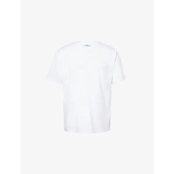 Givenchy Embroidered Brand-patch Regular-fit Cotton T-shirt