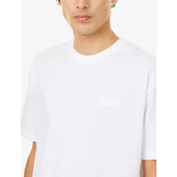Givenchy Embroidered Brand-patch Regular-fit Cotton T-shirt