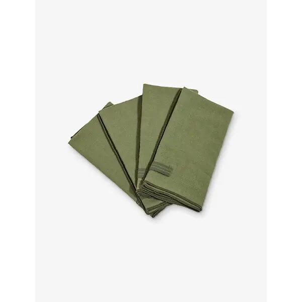 OUR PLACE Loop Cotton Table Napkins Set Of Four