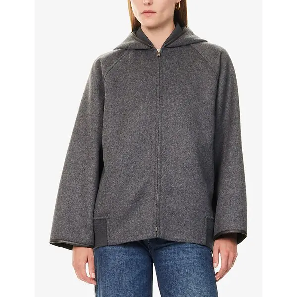 Bottega Veneta Double-face Wool Blouson Jacket