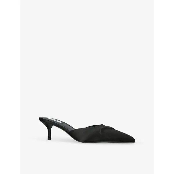 Alaïa Le Coeur 3d Satin Mules