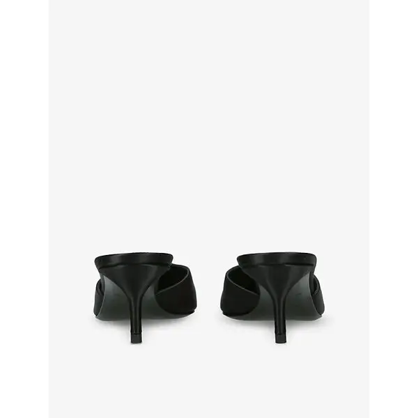 Alaïa Le Coeur 3d Satin Mules