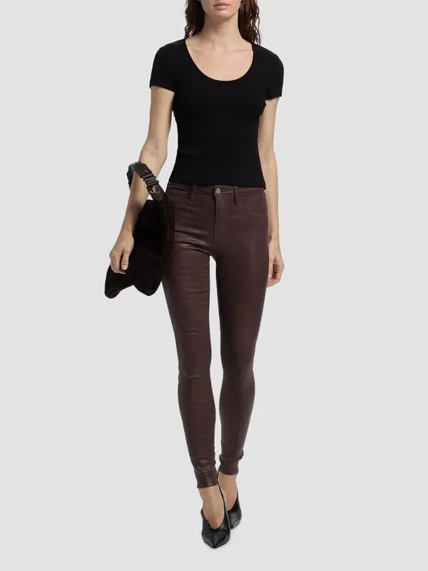 L'AGENCE Brynlee Scoopneck T-shirt