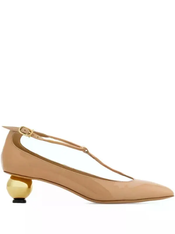 FERRAGAMO 40mm Spherical-heel Pumps