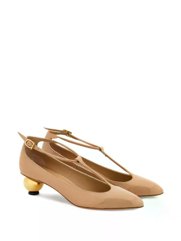 FERRAGAMO 40mm Spherical-heel Pumps