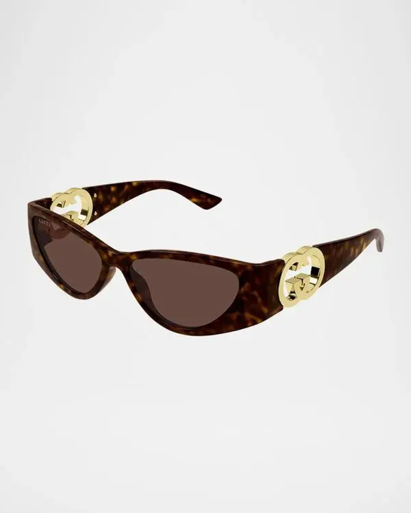 Gucci Gg1824s Wrap Around Sunglasses