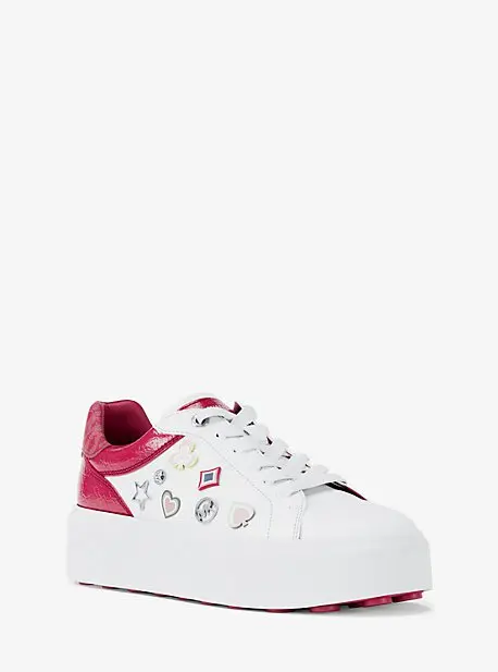 Michael Kors Romey Embellished Platform Sneakers