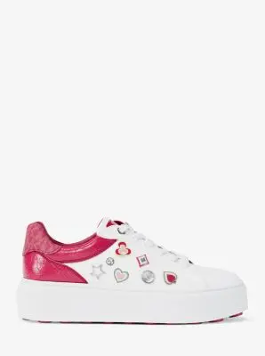 Michael Kors Romey Embellished Platform Sneakers