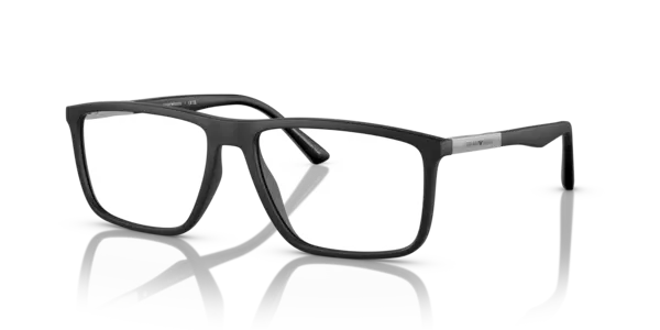 Emporio Armani Full Rim Eyeglasses - Noir Mat