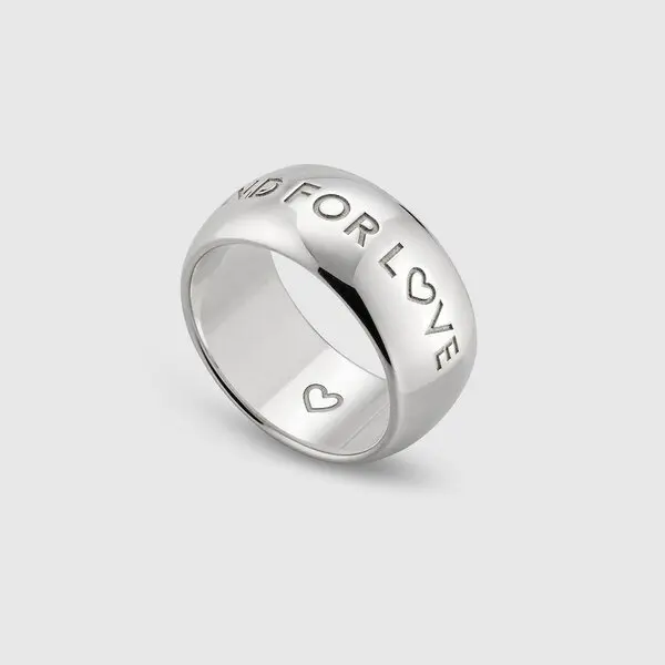 Gucci Blind For Love Wide Ring