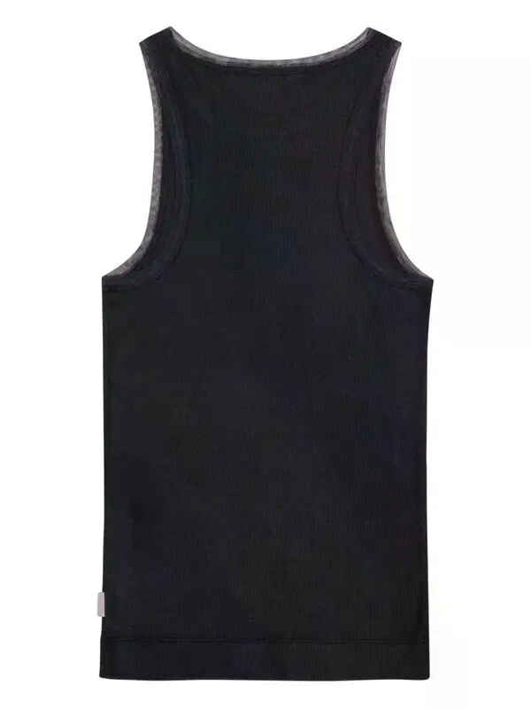 Remain Birger Christensen Ribbed Racer-back Top - Grey