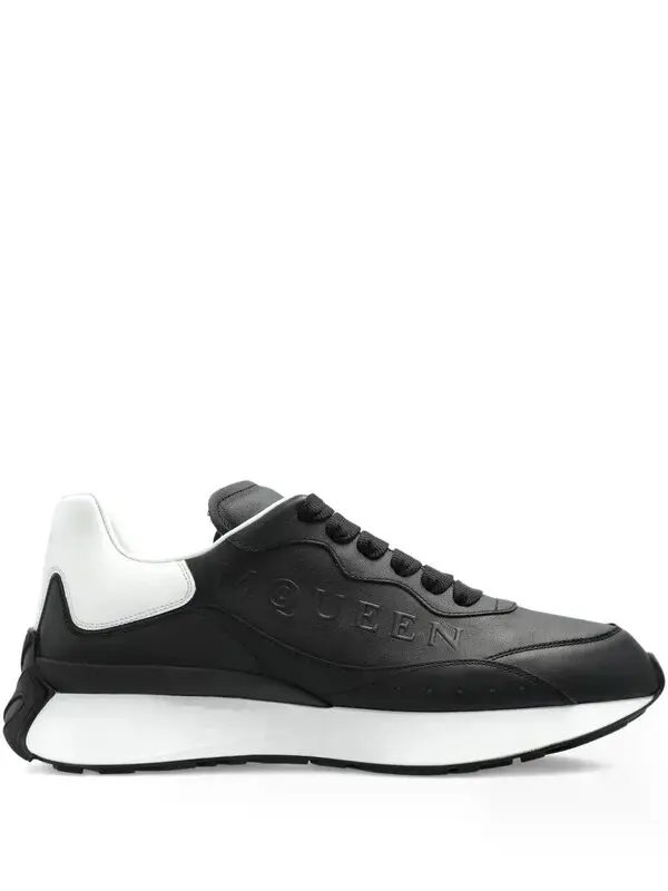 Alexander McQueen Leather Logo Trainers