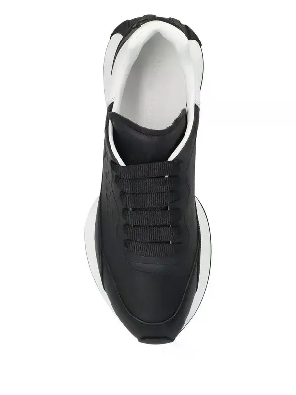 Alexander McQueen Leather Logo Trainers