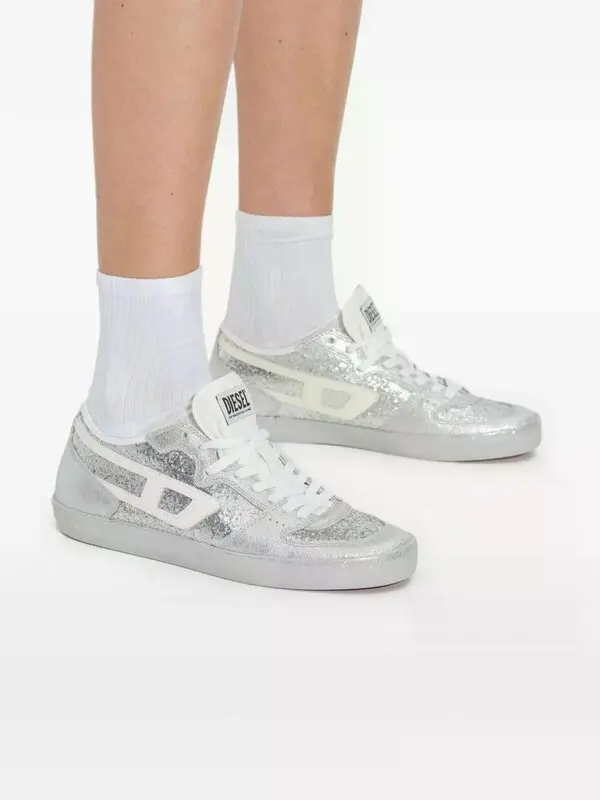 DIESEL® S-leroji-d1 Glittered Panelled Sneakers