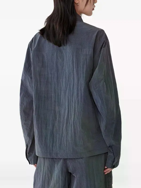 STUDIO TOMBOY Grid-pattern Cargo Jacket
